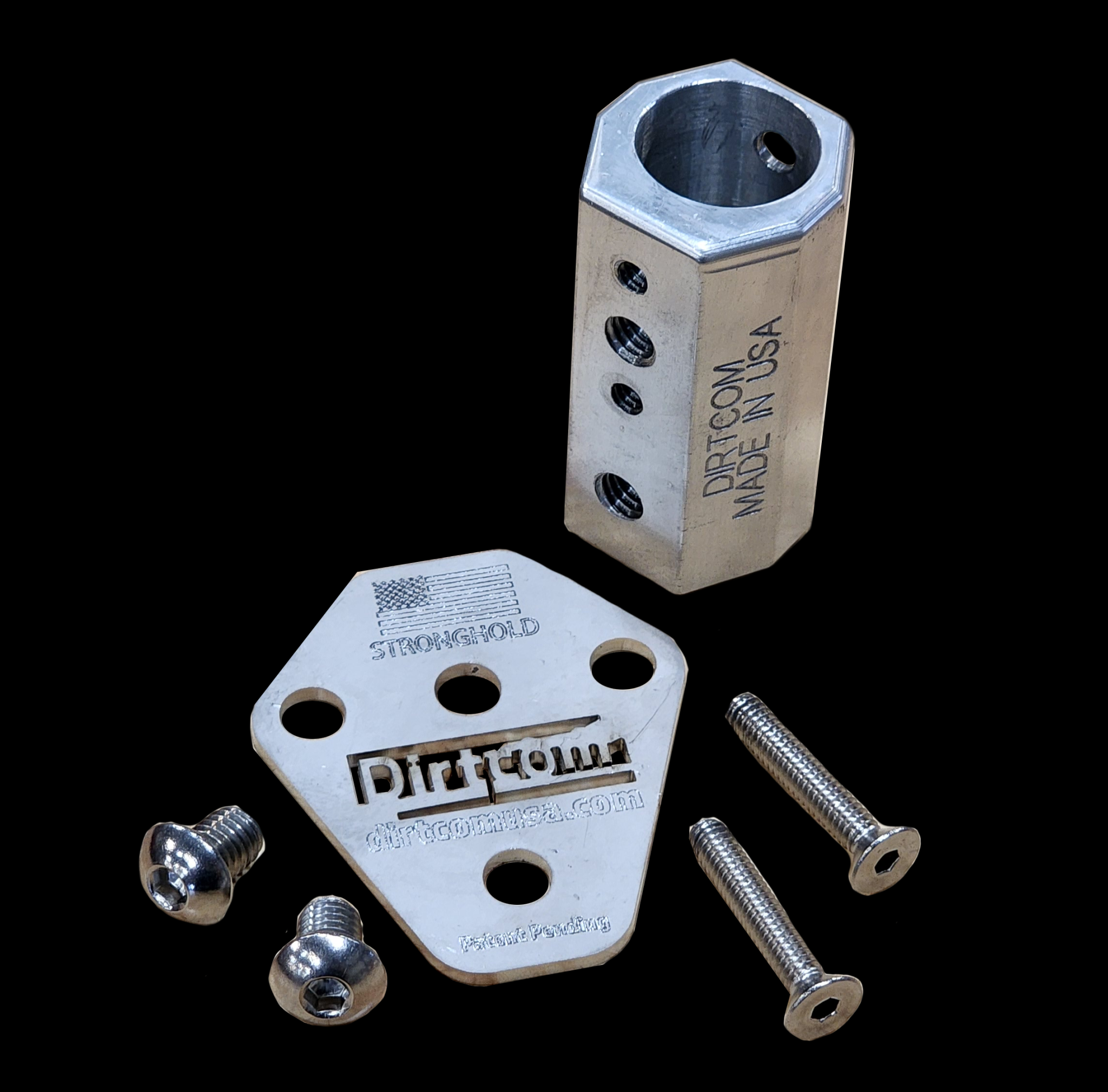Stronghold Stake-Pocket Flag Pole Mount - TrailSwing® by Dirtcom